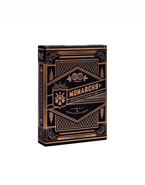 Monarchs Playing Cards (Navy) - Escola de Magia